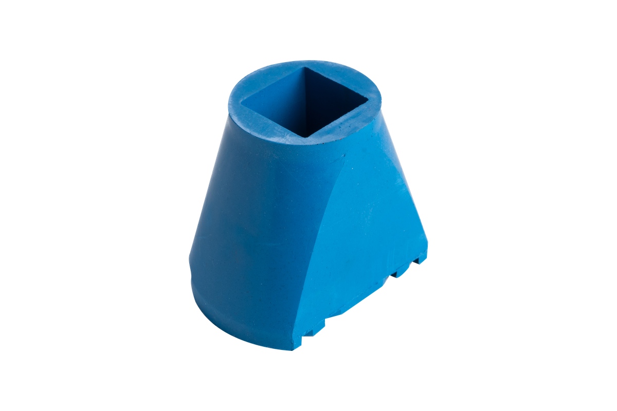 Rubber foot for square drawbar holder | Loadcare